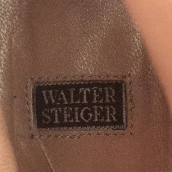 Walter Steiger | Shoes | Vintage Walter Steiger Lace Up Boots W Buckle ...